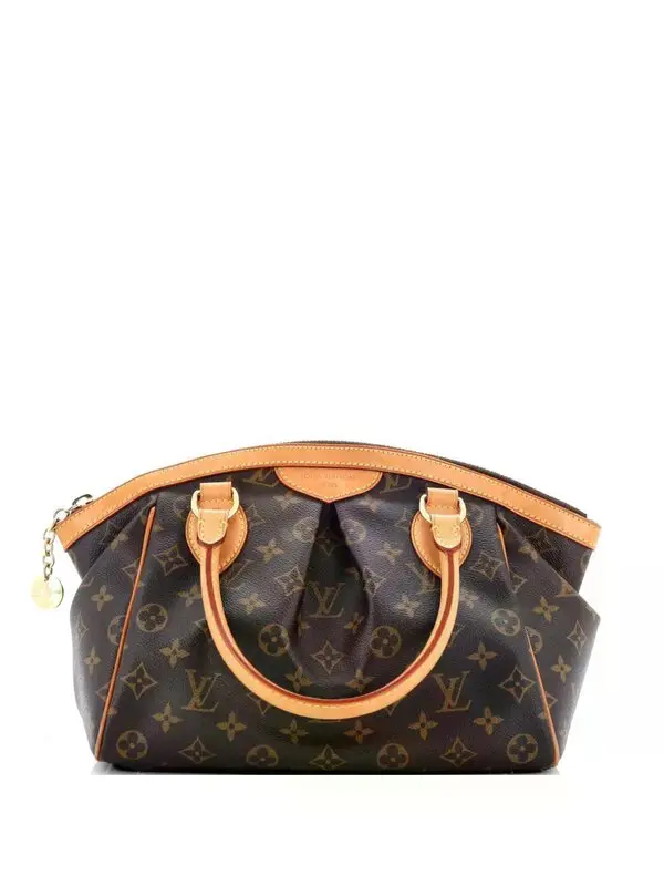 LOUIS VUITTON Tivoli Handbag Monogram Canvas Pm Satchel - Brown
