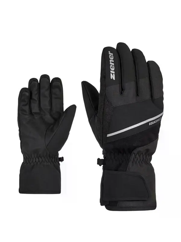 ZIENER Gezim-z As® Ski Gloves - Black