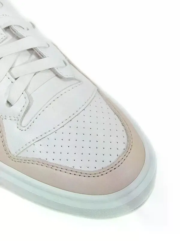 DOUCAL'S Panelled Leather Sneakers