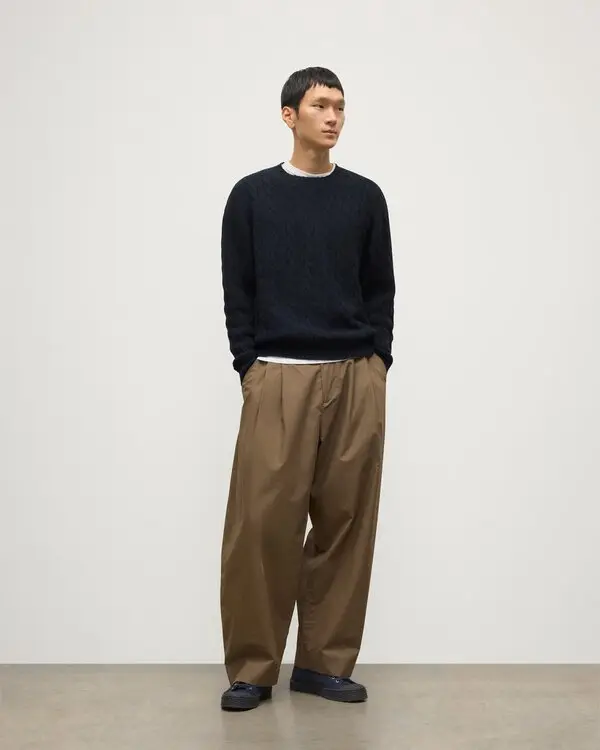Johnstons Of Elgin Calder Cable Cashmere Jumper - Grey