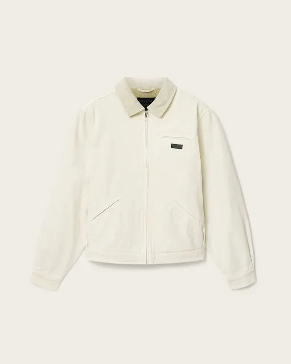 ALLSAINTS Korey Borg Lined Relaxed Fit Jacket