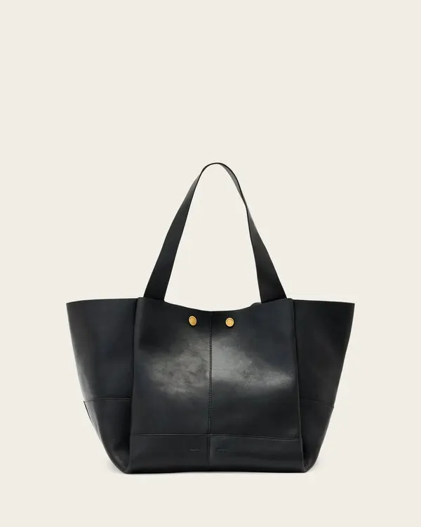 ALLSAINTS Rosalie Large Leather Tote Bag