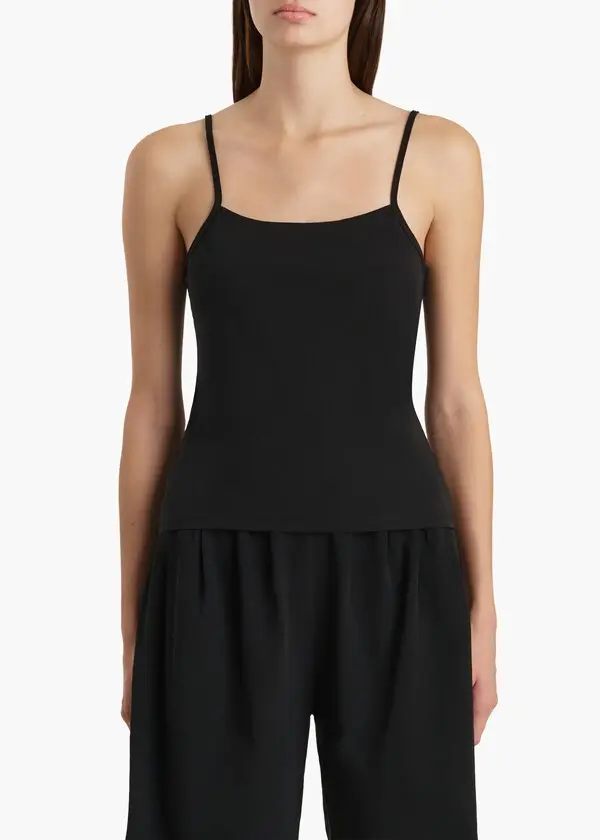 Khaite Moss Cami - Black