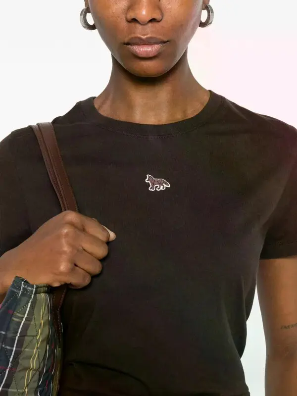 Maison Kitsuné Logo-patch T-shirt