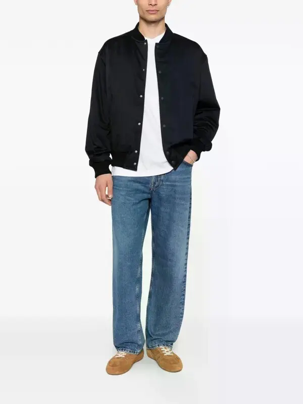 Maison Kitsuné Buttoned Bomber Jacket