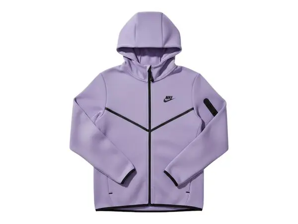 Nike Tech Fleece Windrunner Full Zip Hoodie - Hydrangeas Black