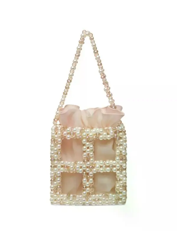 0711 TBILISI Tekla Beaded Bucket Bag