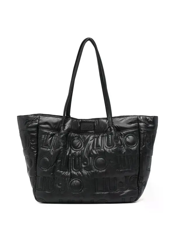 Liu Jo Embossed Logo Tote Bag