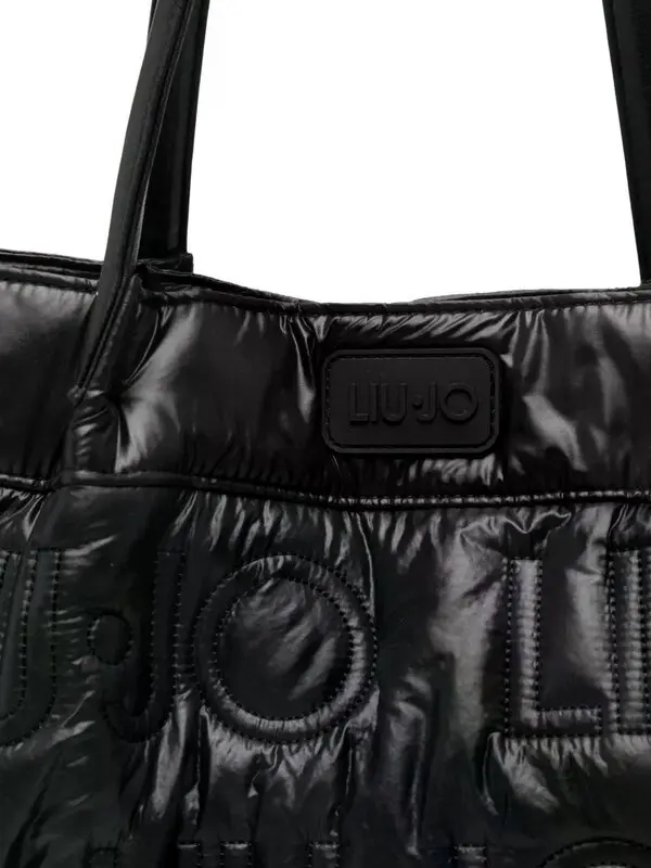Liu Jo Embossed Logo Tote Bag