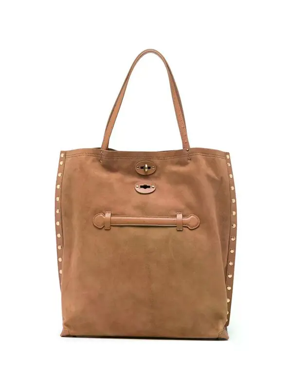 ZANELLATO A'spasso Studded Tote Bag