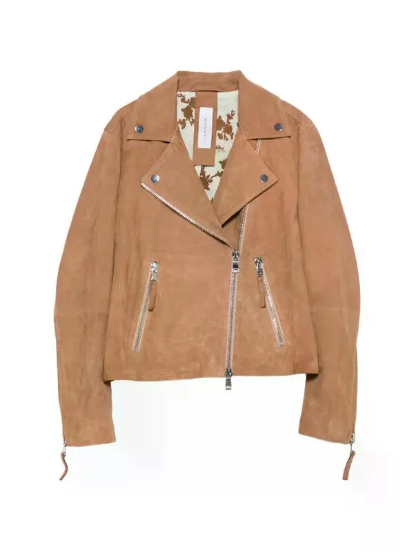 BULLY Zip Lambskin Jacket