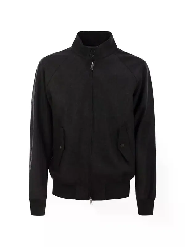 BARACUTA G9 Melton Zip Bomber Jacket