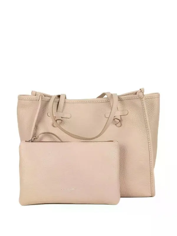 GIANNI CHIARINI Marcella Leather Tote Bag - Pink