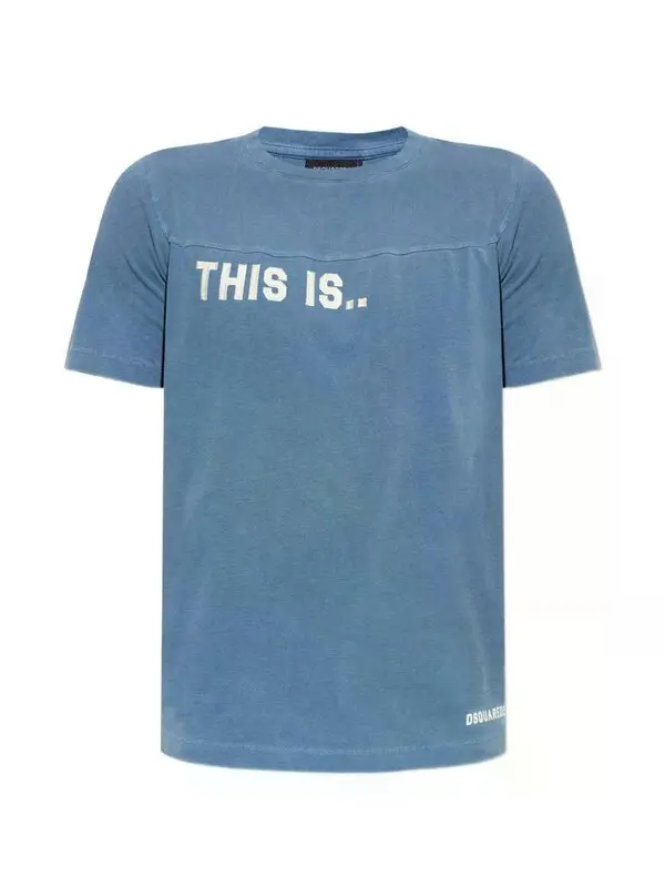 Dsquared2 This Is T-shirt - Blue