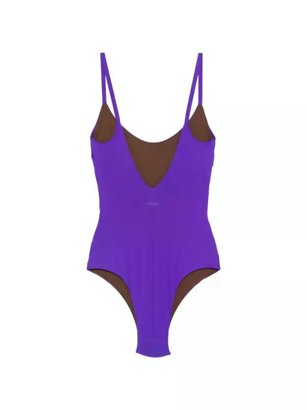 FISICO Crew-neck One-piece Swimsuit