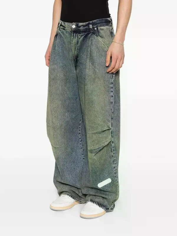 PDF Front-pleat Jeans