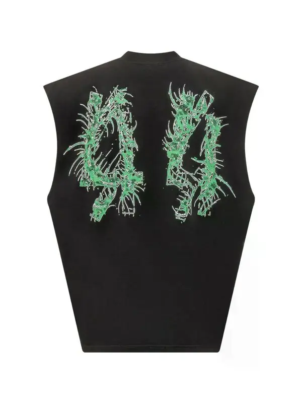 44 LABEL GROUP Logo-print Sleeveless Vest