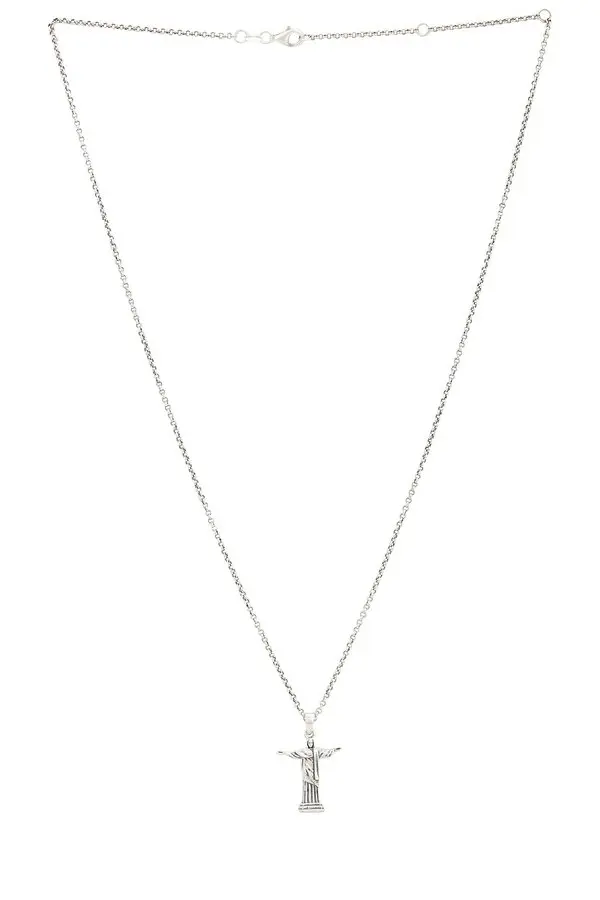 SERGE DENIMES Redeemer Necklace - Silver