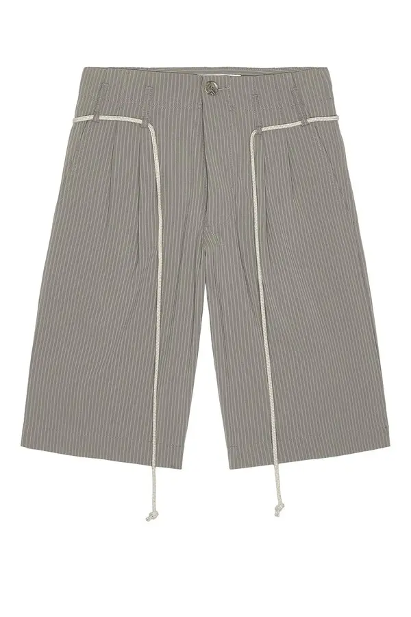 SONG FOR THE MUTE Double Pleated Shorts