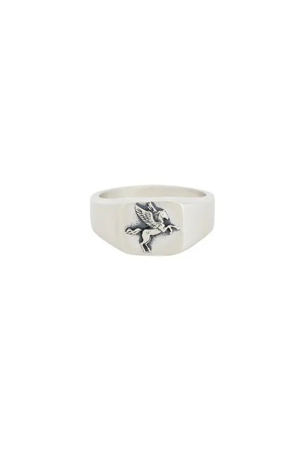 SERGE DENIMES Pegasus Ring - Silver