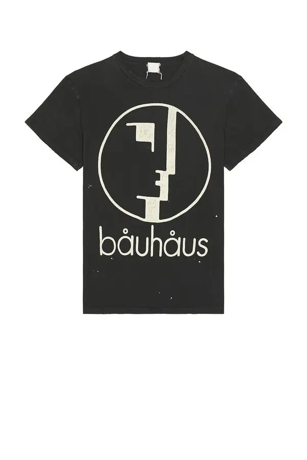 MadeWorn Bauhaus 90's Crew Tee In Black