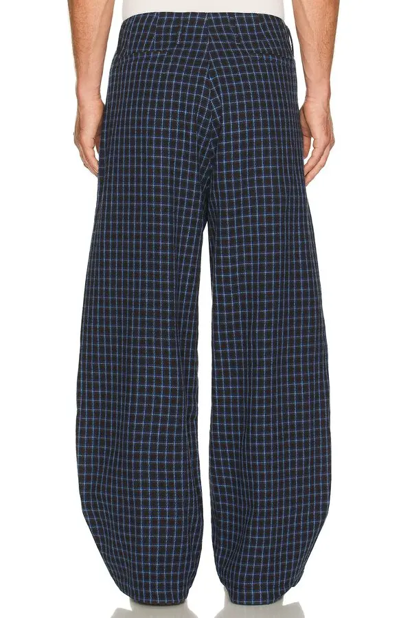 NICHOLAS DALEY Wide Leg Pleated Trouser