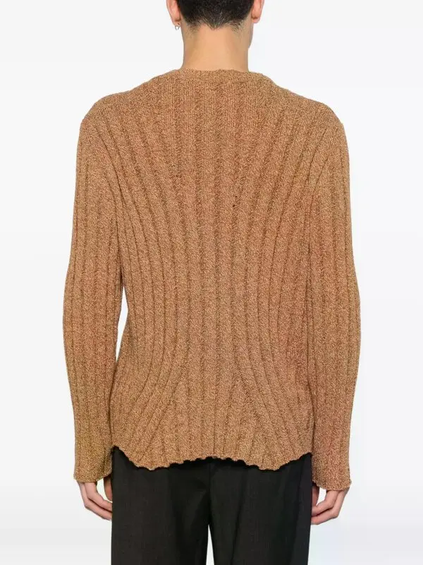 KIKO KOSTADINOV Ribbed Crew-neck Sweater