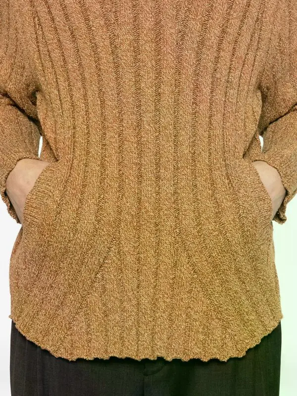 KIKO KOSTADINOV Ribbed Crew-neck Sweater