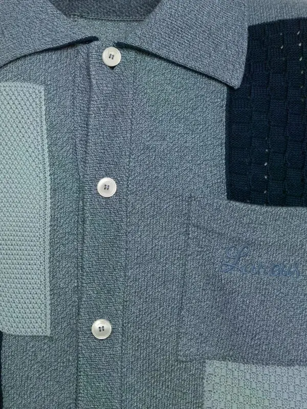 LANEUS Knitted Shirt
