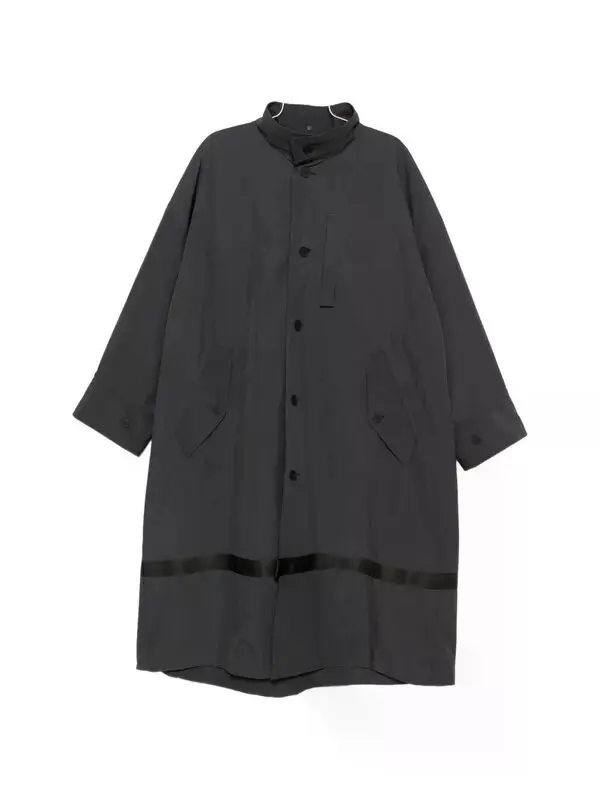 Issey Miyake Ribbon Pocket Coat - Grey
