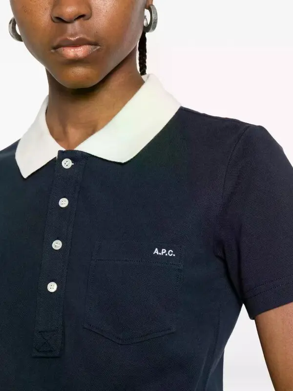 A.p.c. Pocket Collared Polo Shirt