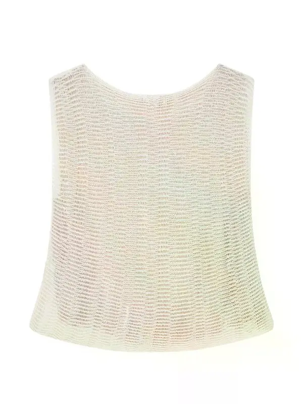 Giorgio Armani Openwork Top