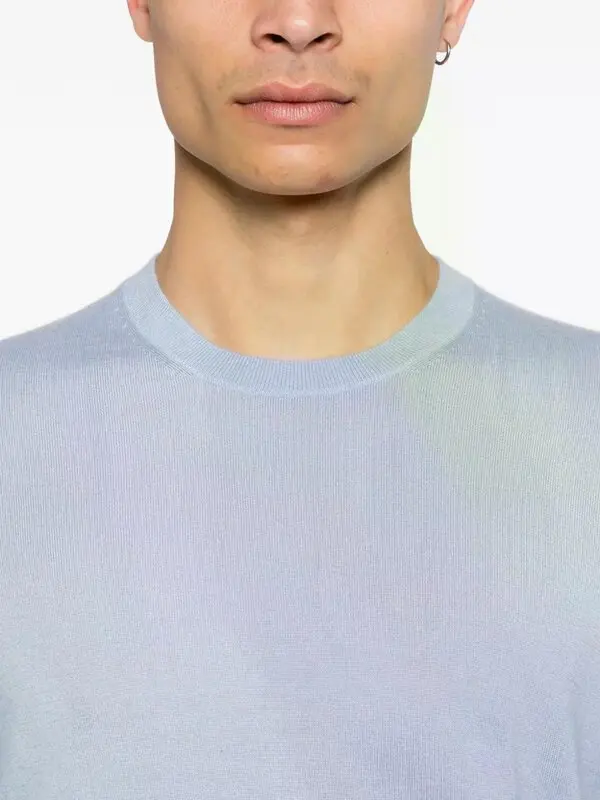 Eric Bompard Crew-neck Sweater - Blue