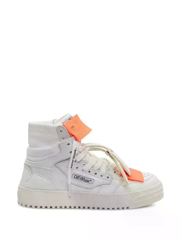 Off-White 3.0 Off Court High-top Leather Sneakers - White