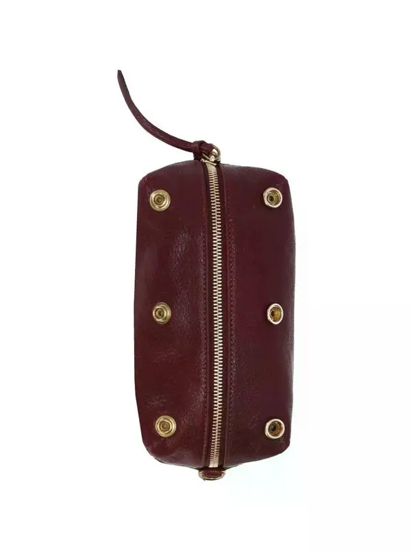 Jérôme Dreyfuss Lucky Case Studs Clutch - Red