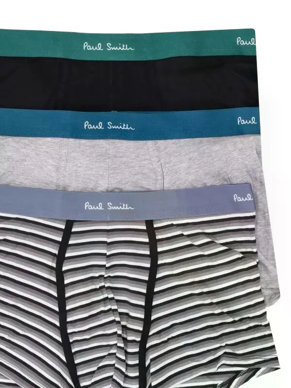 Paul Smith Striped Boxer Briefs - Grey