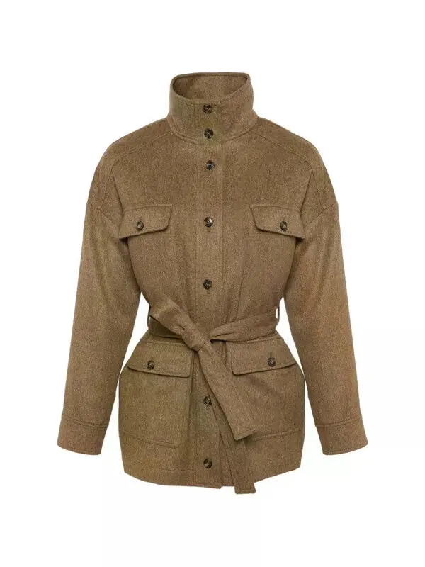 YVES SALOMON Buttoned Cashmere Jacket