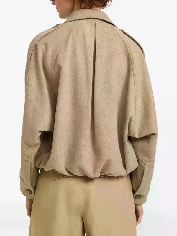 YVES SALOMON Button Cashmere Jacket