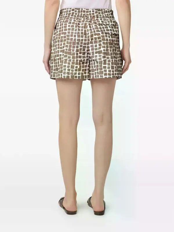 TOD'S Patterned Drawstring Shorts