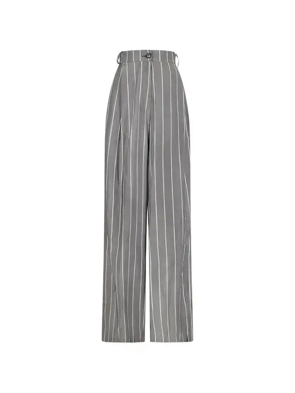 BATAKOVIC BELGRADE Striped Wide-leg Trousers
