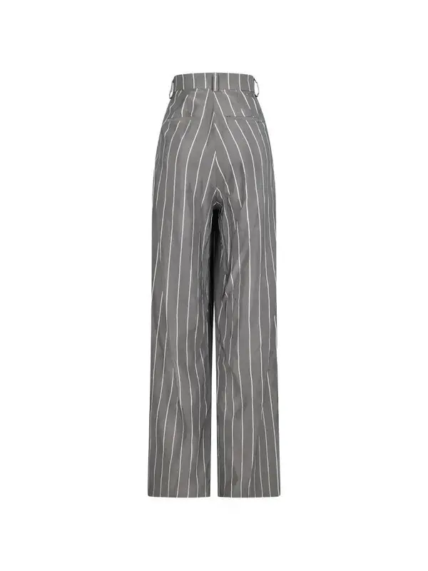 BATAKOVIC BELGRADE Striped Wide-leg Trousers