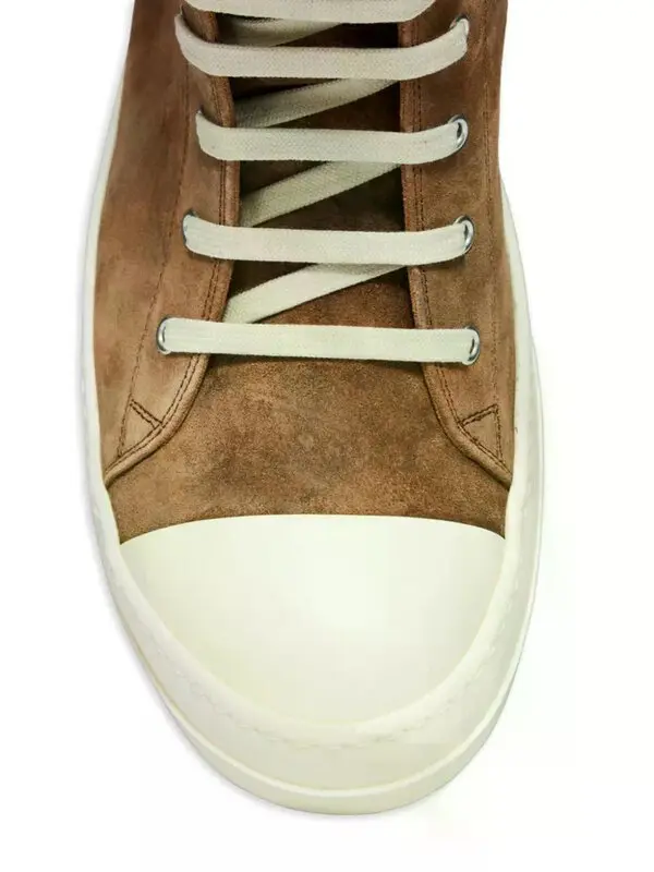 Rick Owens Temple High-top Sneakers - Brown