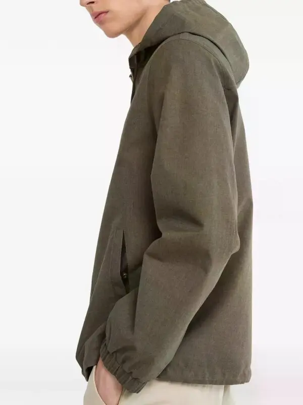 YVES SALOMON Hooded Jacket