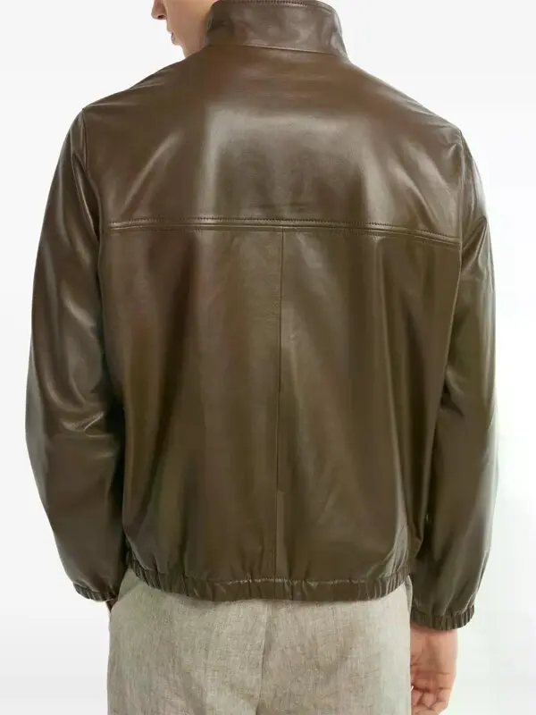 YVES SALOMON Leather Jacket