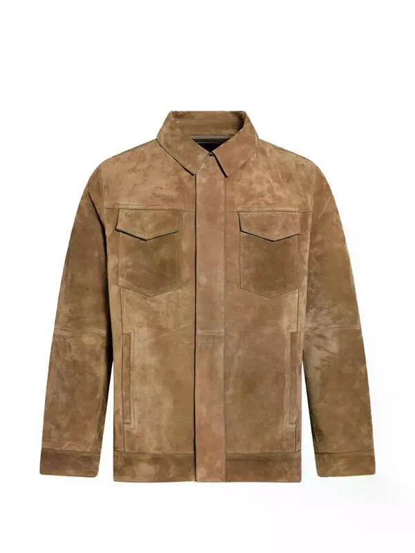 YVES SALOMON Suede Jacket