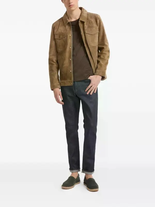 YVES SALOMON Suede Jacket