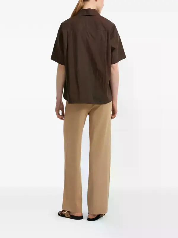 YVES SALOMON Knit Wide-leg Trousers
