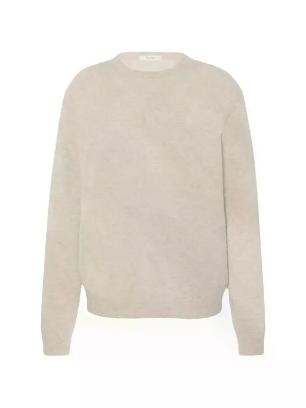 THE ROW Kiasora Round-neck Cashmere Jumper - Neutrals