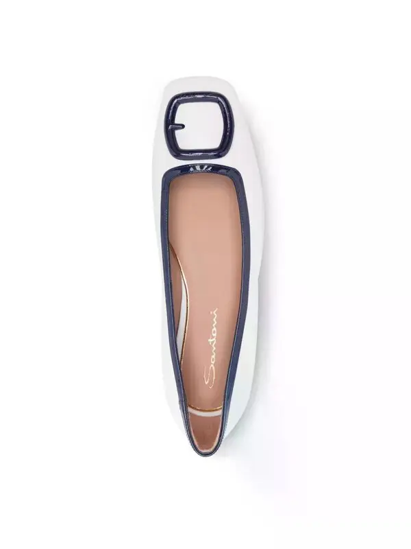 Santoni Square-toe Pumps
