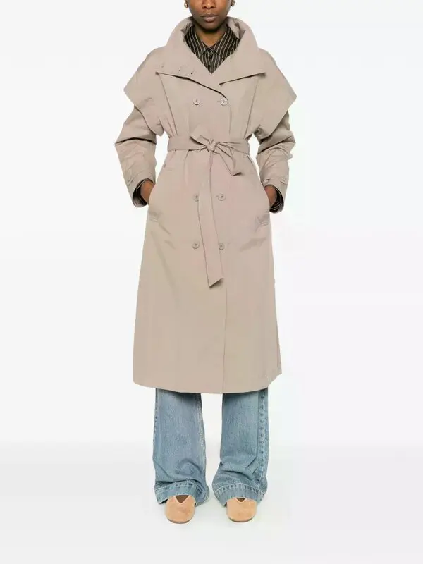 Herno Double-breasted Belted Coat